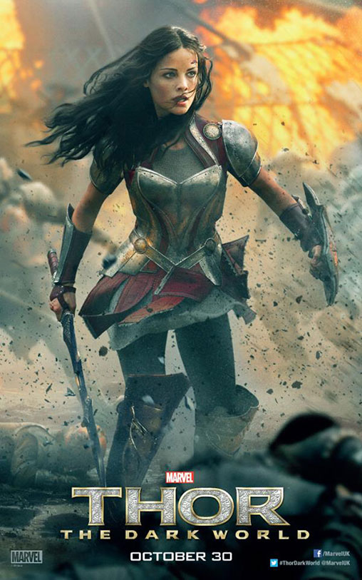 Nerdly » Two new characters posters for ‘Thor: The Dark World’