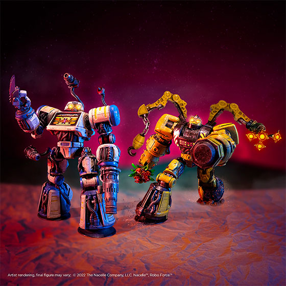Nerdly » Nacelle’s first wave of re-imagined ‘Robo Force’ figures now ...